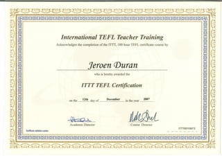 TEFL 1 | PDF