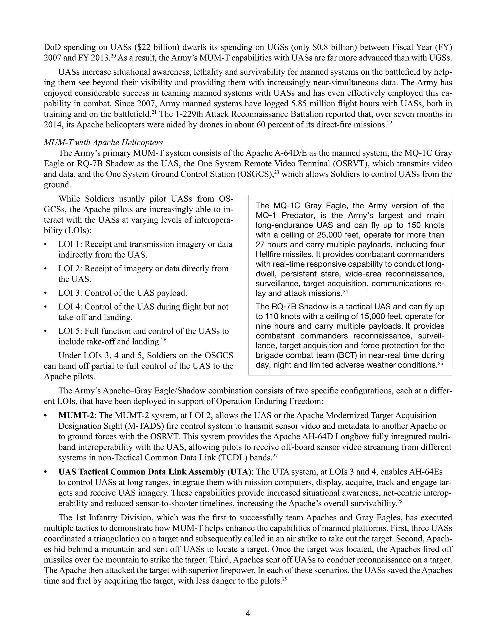 Manned–Unmanned Teaming and the U.S. Army | PDF