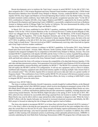 Manned–Unmanned Teaming and the U.S. Army | PDF