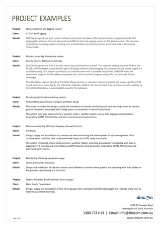 DMCOM_capability statement_v1 | PDF | Computer Networking | Computing