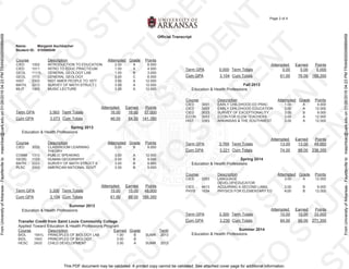Transcript | PDF | Undergraduate Education | College Education