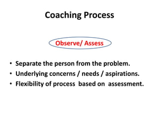What is Coaching PPT Own | PDF