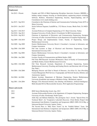 CV-Behnam_Rahnama-EN | PDF