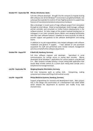 MyCV | DOCX | IT and Internet Support | Internet