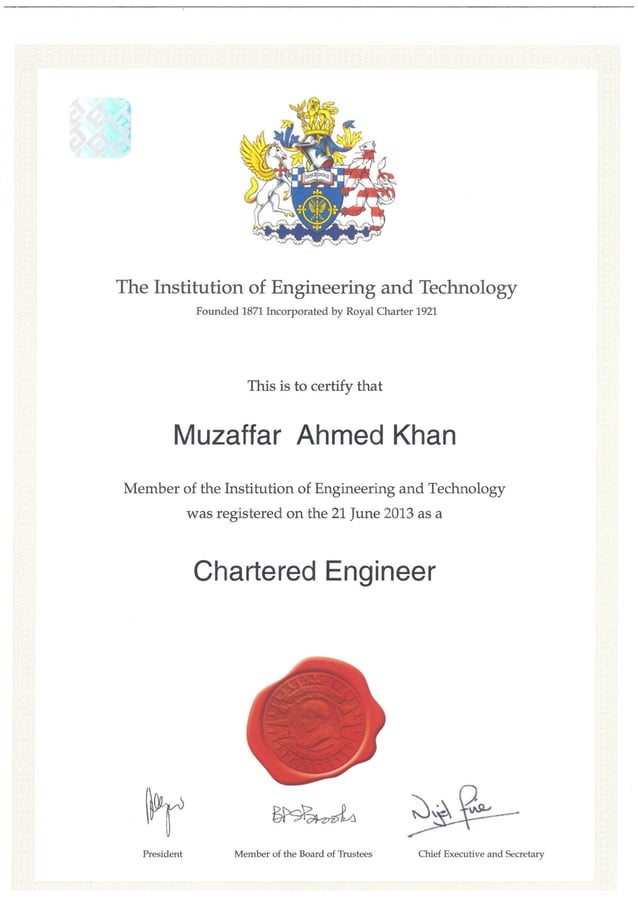 CEng IET | PDF