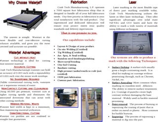 Craft Tech Brochure | PDF