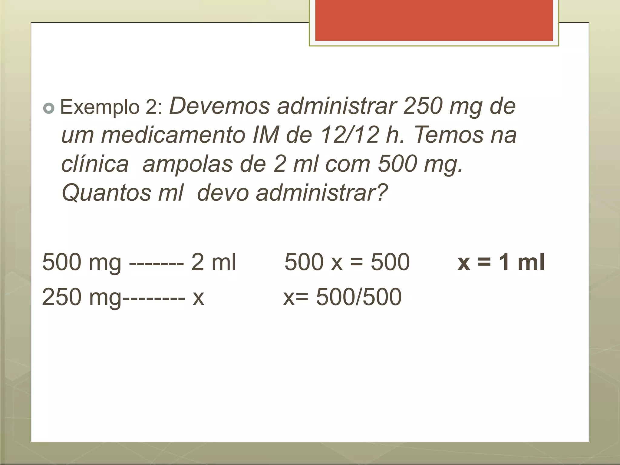 9 CALCULO DE MEDICAMENTO.pptx | Pharmaceutical Drugs | Medical Health