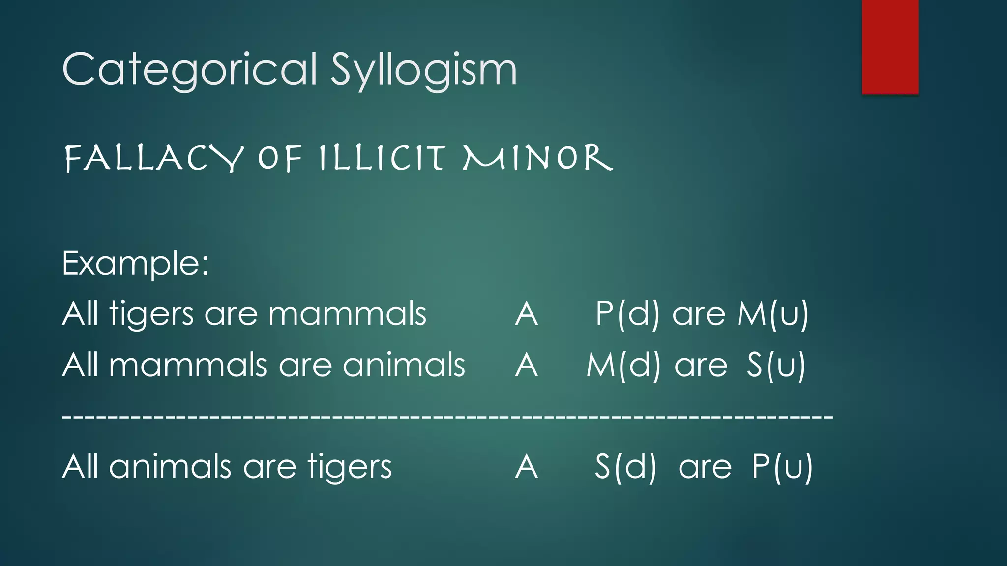 Categorical Syllogism-MCM | PDF