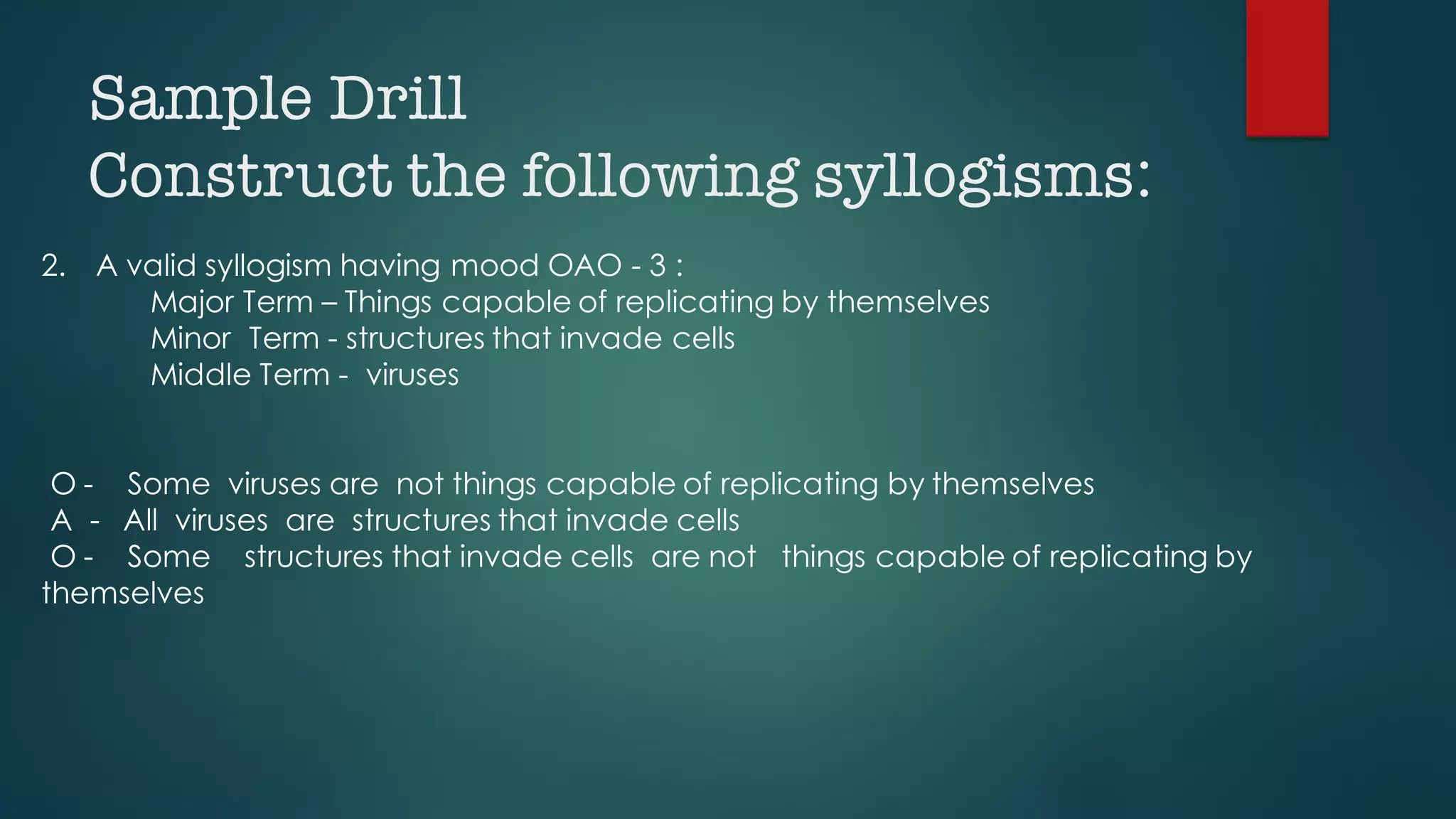 Categorical Syllogism-MCM | PDF
