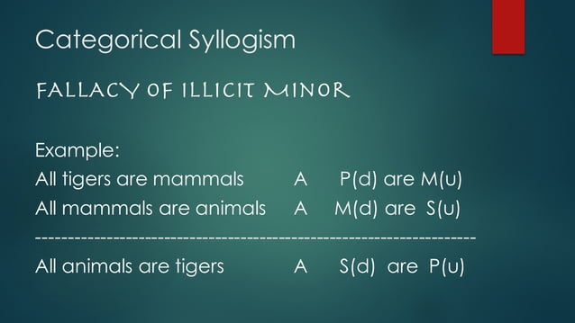 Categorical Syllogism-MCM | PDF | Cats | Pets