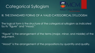 Categorical Syllogism-MCM | PDF