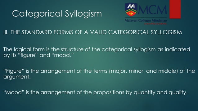 Categorical Syllogism-MCM | PDF | Cats | Pets