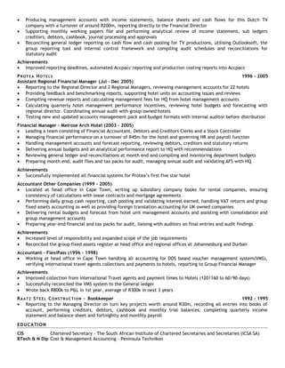 Resume Tim Less | PDF