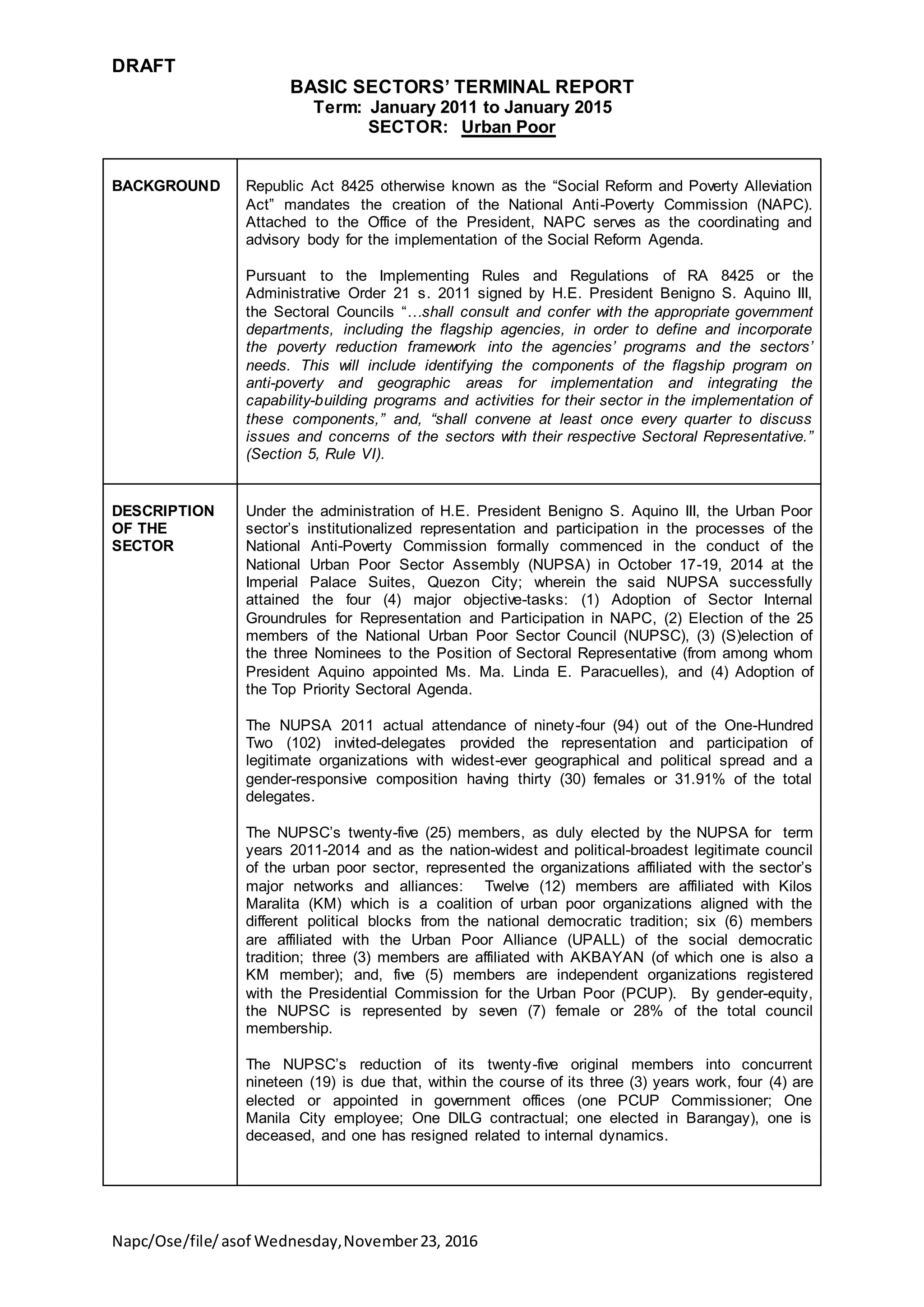 Terminal Report_UP 1 | PDF