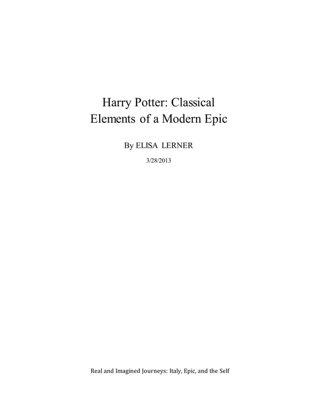 Harry Potter Mythology Examples – ZKMPP