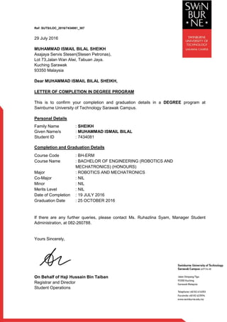 MuhammadIsmailLOC | PDF