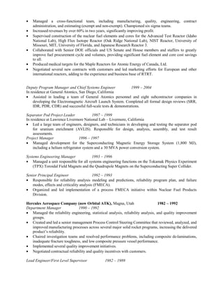 Ronald J Kunz Resume C | PDF