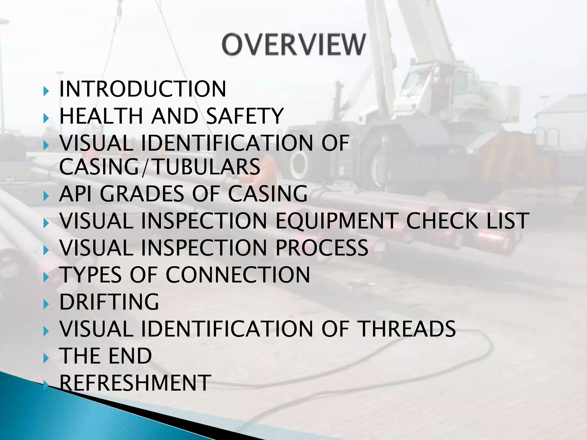 VISUAL INSPECTION pt 2 | PPTX