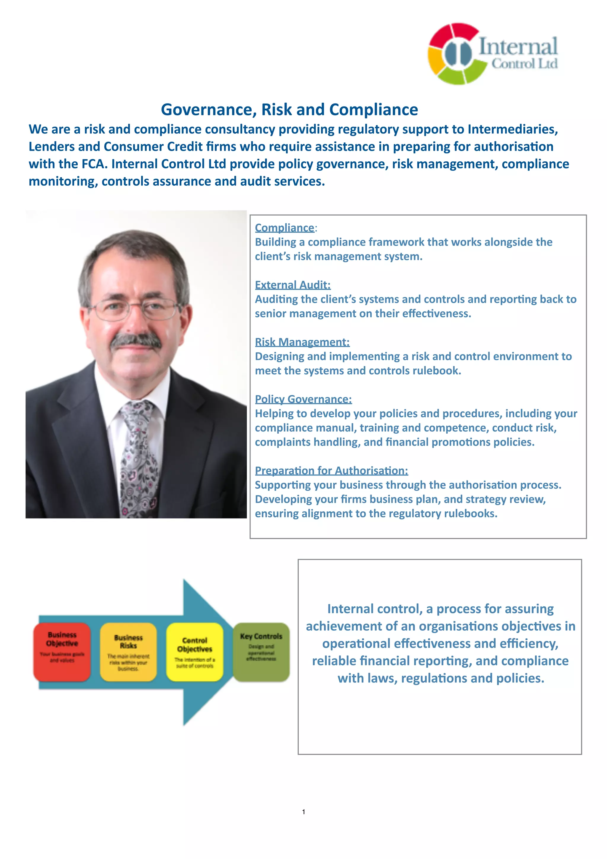 About Internal Control | PDF | Management Consulting Industry | Industries