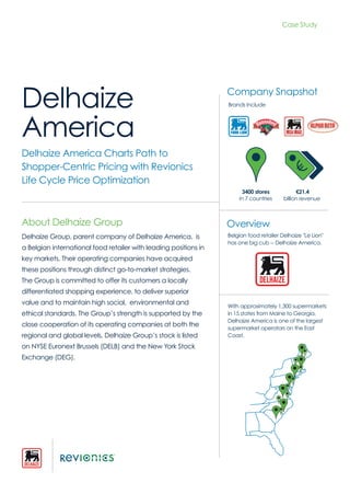 DelHaizeCaseStudy | PDF