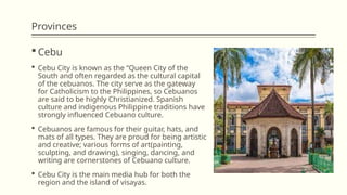 PHILIPPINES CHAPTER 9 THE CENTRAL-VISAYAS.pptx
