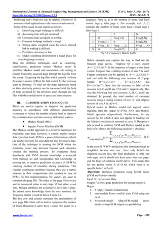 Certain Issues in Web Page Prediction, Classification and Clustering in Data Mining | PDF