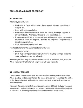 Sugar Shoes Bakery Manual 12.2014