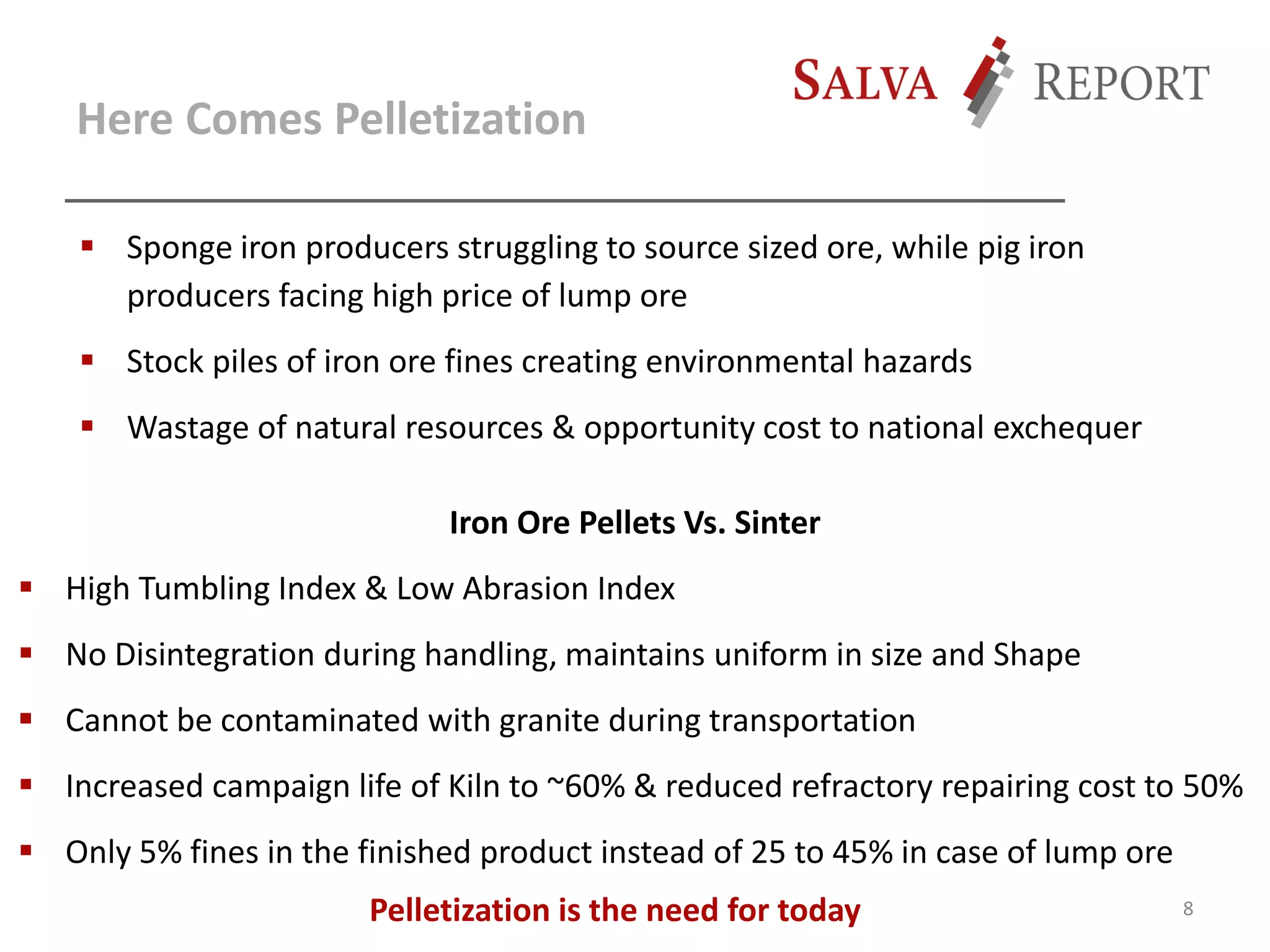 Pelletization Scenario in India | PDF