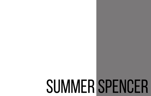 SummerSpencer_portfolio | PPT