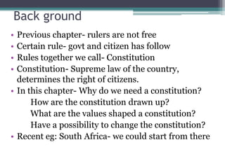 Chapter - 3(Civics) | PPTX