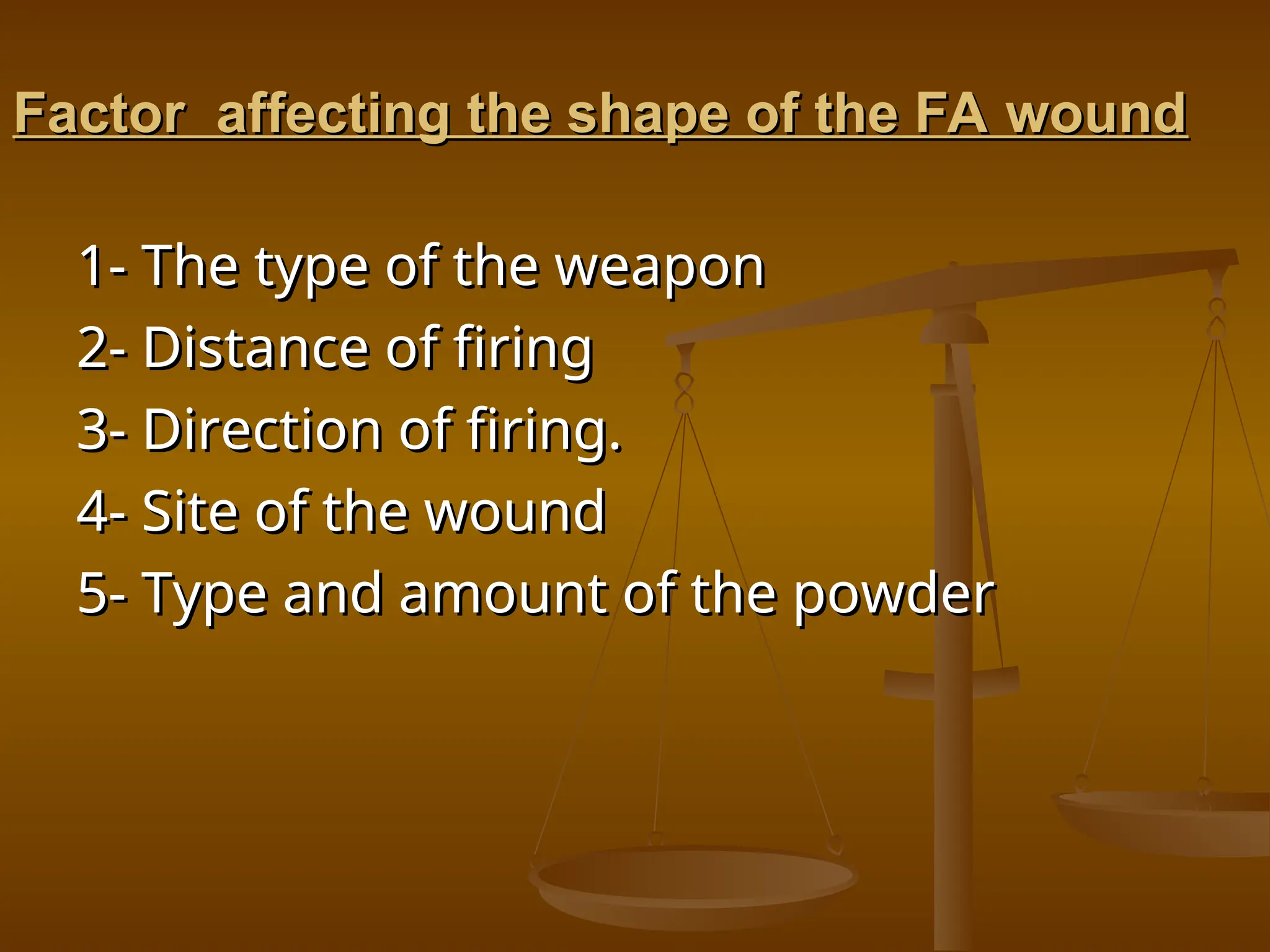 9CHARACTERS OF FIRE ARM INJURIES (WOUND).ppt