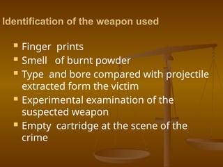 9CHARACTERS OF FIRE ARM INJURIES (WOUND).pptx