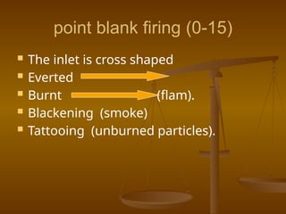9CHARACTERS OF FIRE ARM INJURIES (WOUND).pptx