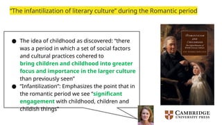 Children's Literature Tutorial Presentation - Romanticism | PPTX