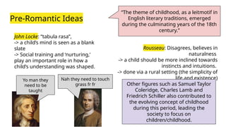 Children's Literature Tutorial Presentation - Romanticism | PPTX