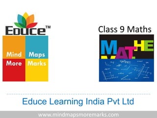 9 class maths sample mindmaps | PPTX