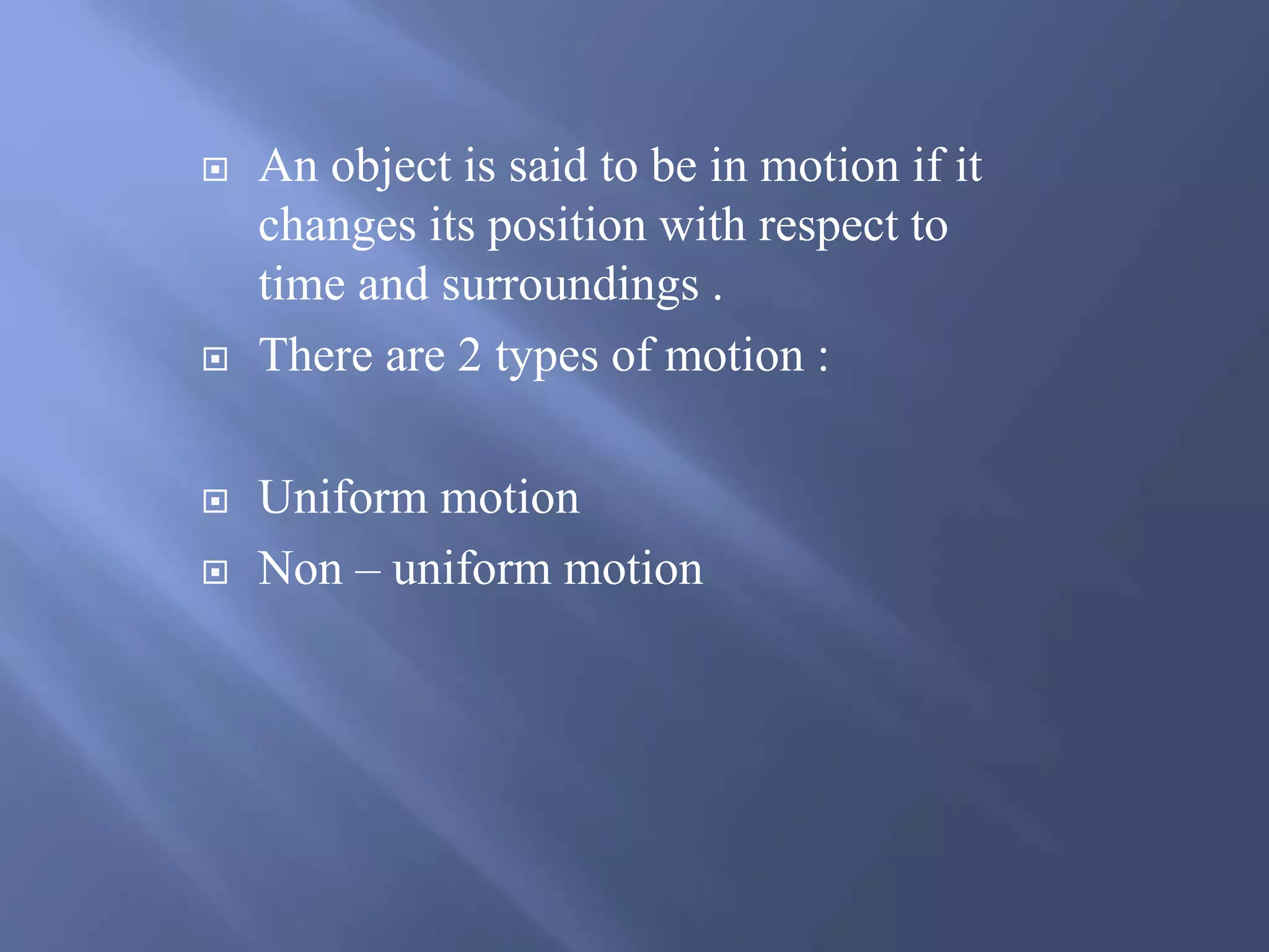 9 class motion | PPT