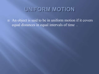 9 class motion | PPT