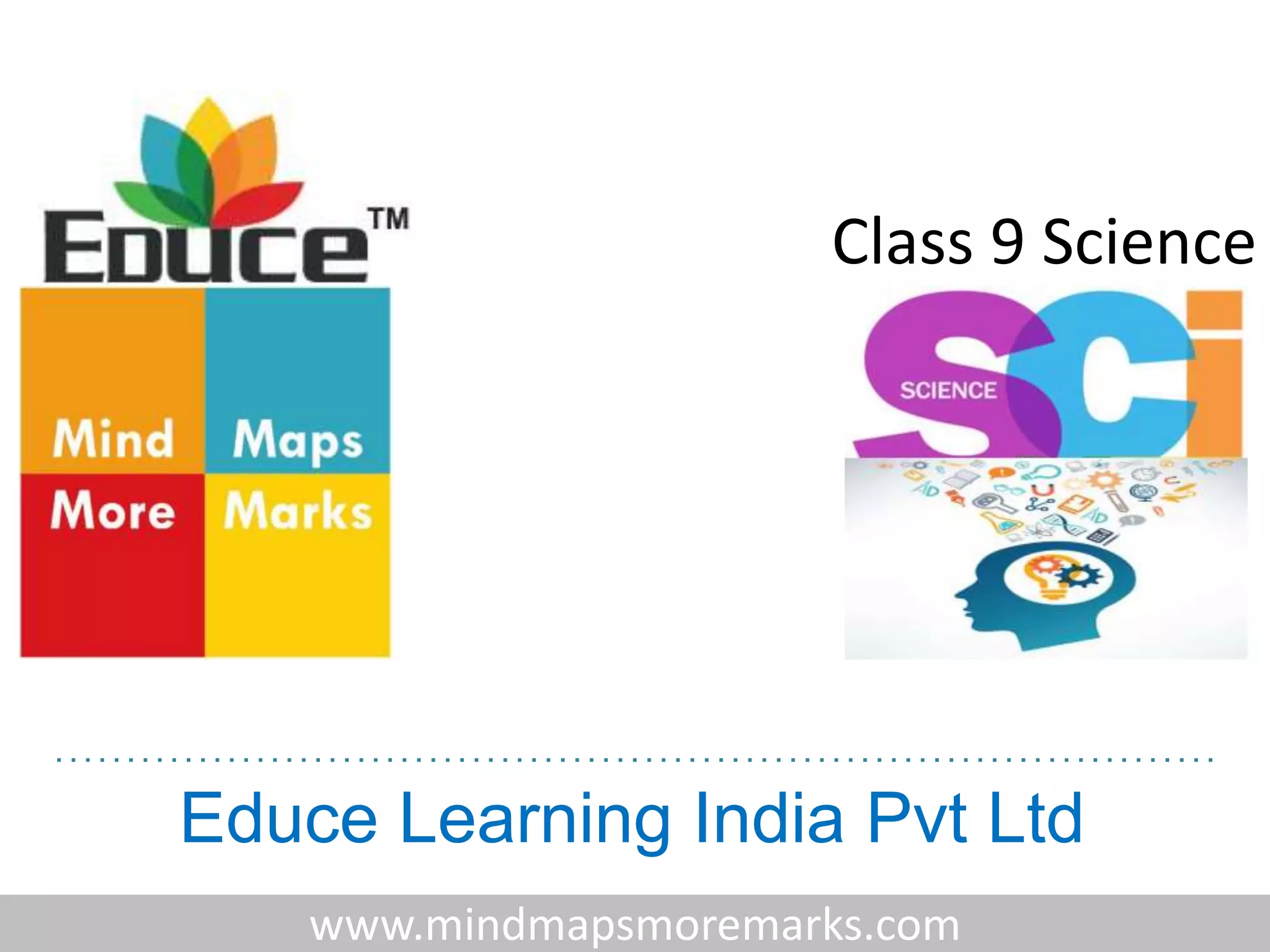 9 class science sample mimdmaps | PPTX