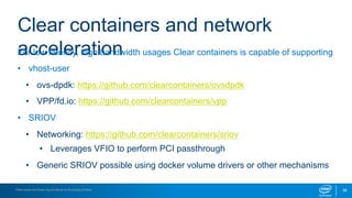 Using VPP and SRIO-V with Clear Containers | PDF