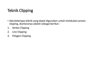 Materi Clipping | PPTX