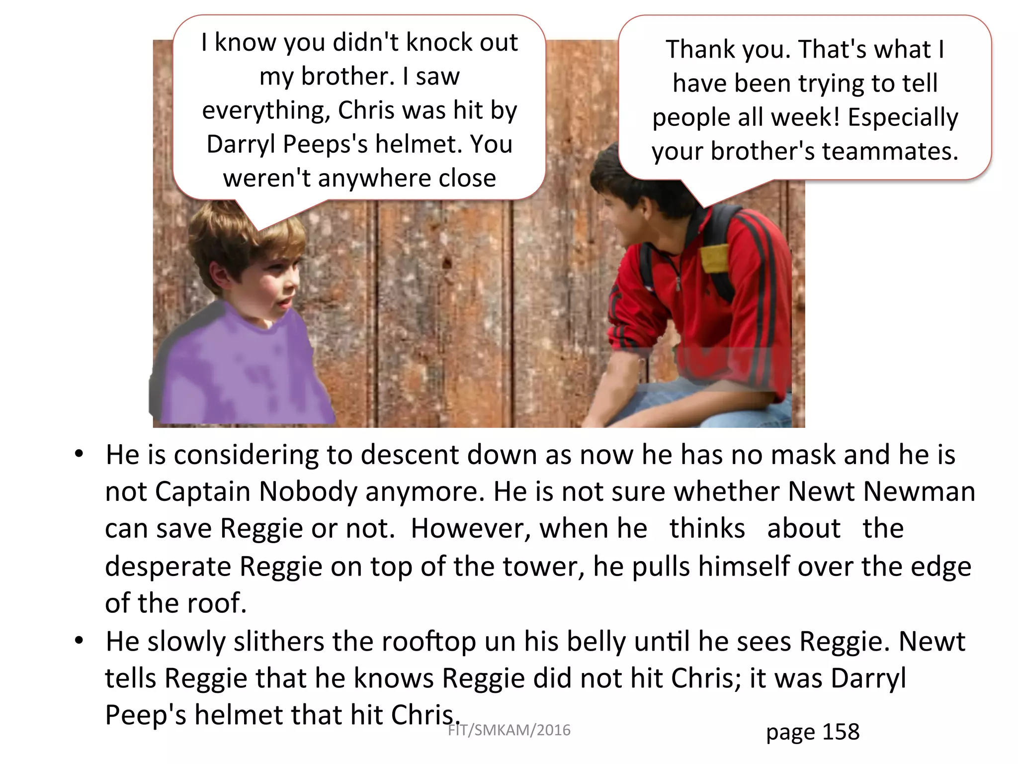 CAPTAIN NOBODY FORM 5 NOVEL chapters 20-21 | PDF