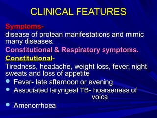 Tb path & pathogenesis | PPT