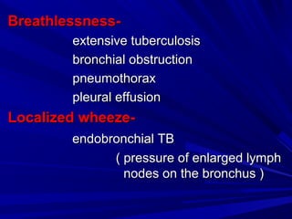 Tb path & pathogenesis | PPT