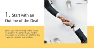 9 commercial contract drafting tips | PPT