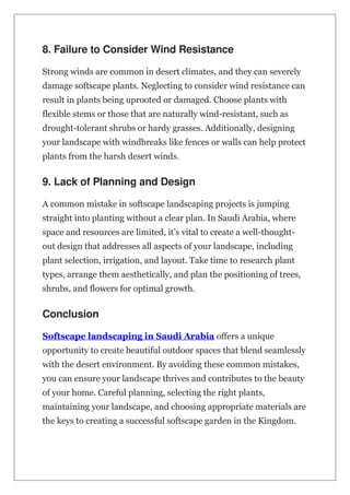 9 Common Mistakes in Softscape Landscaping to Avoid in Saudi Arabia.docx
