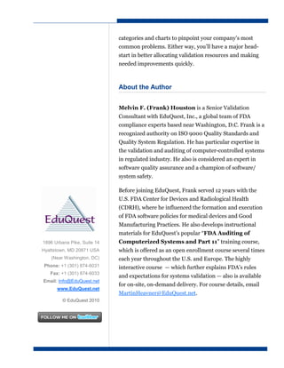 9 Common Validation Errors EduQuest Advisory | PDF | Computer Software and Applications | Computing