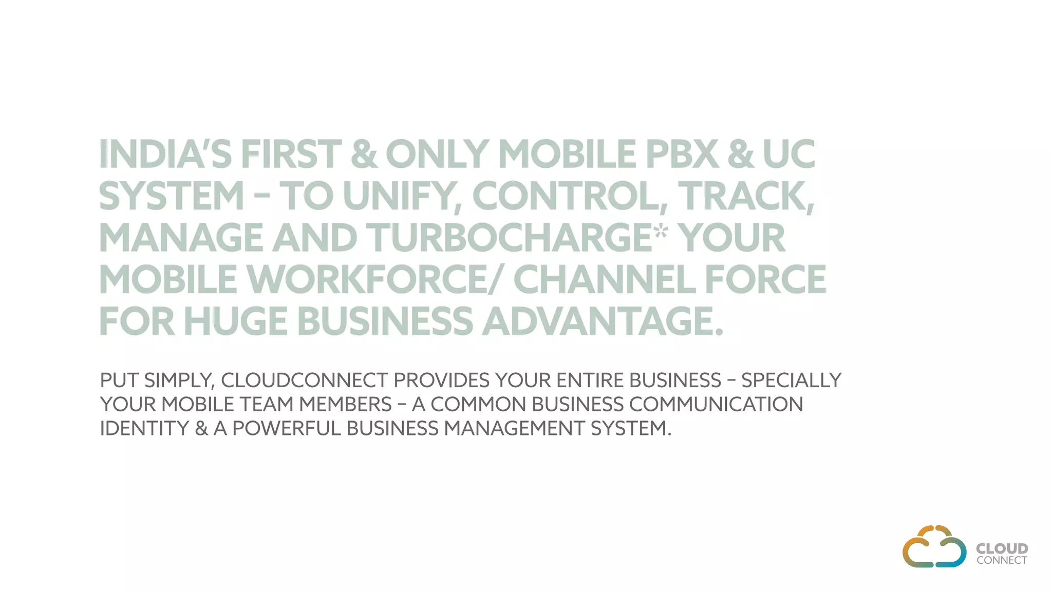 9 compelling reasons why you should choose cloud connect | PPT
