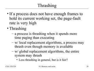cache memory management | PPT