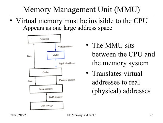 cache memory management
